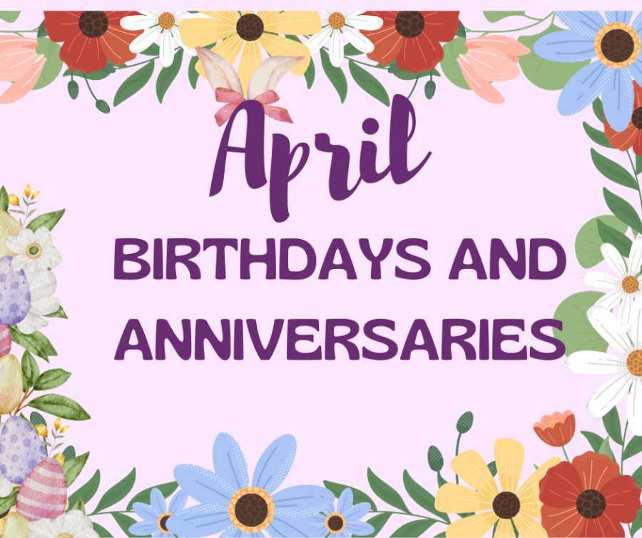 KVLG KBUK Radio - BIRTHDAYS AND ANNIVERSARIES FOR APR 2